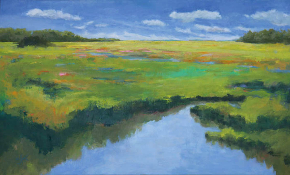 Gallery Video Of New Paintings By CJK At Art On Center, Fernandina ...